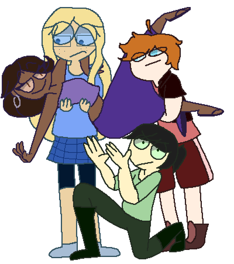 Pixilart - Poké people by penguinsys