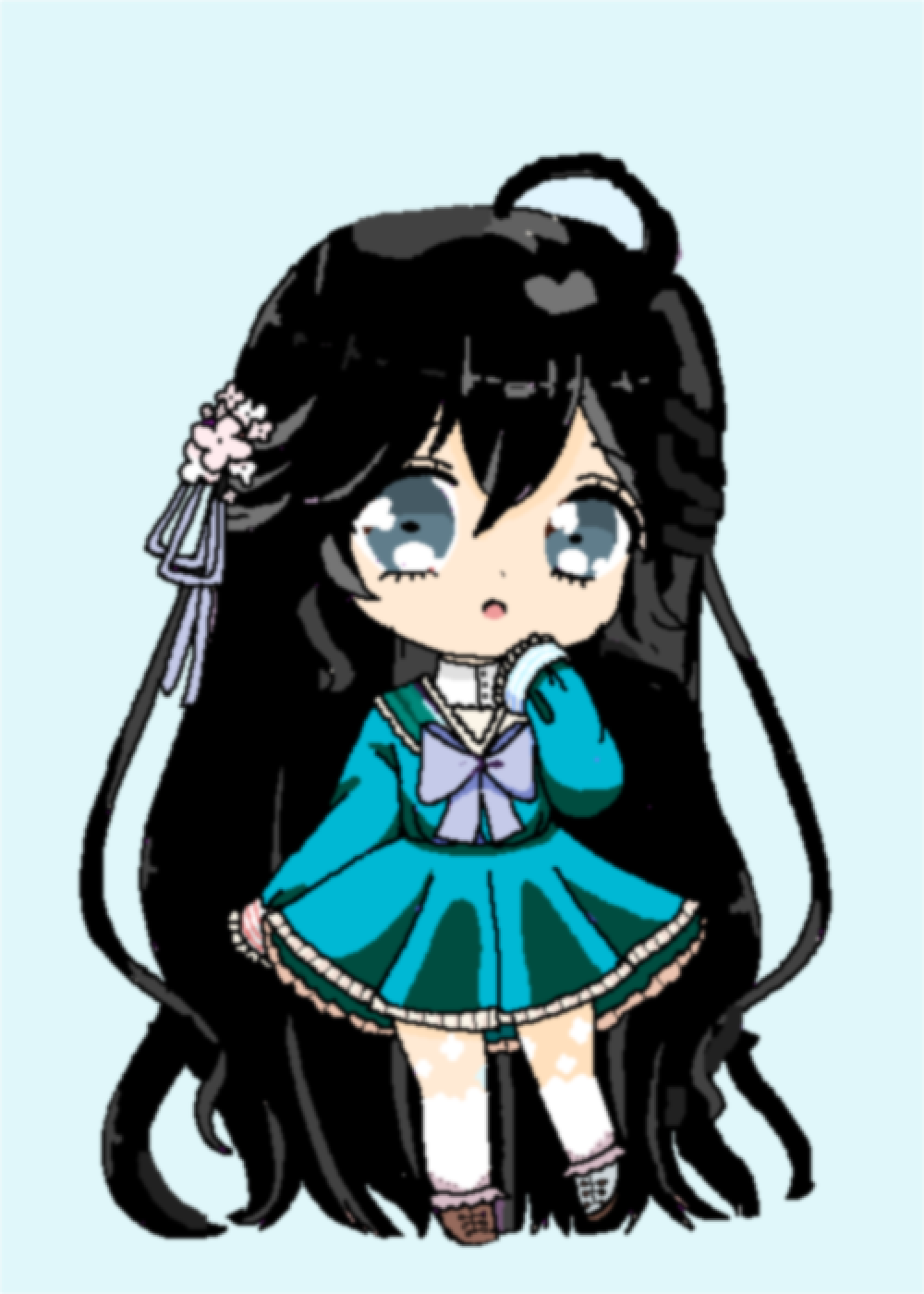 Pixilart - gacha base by Lemonflower