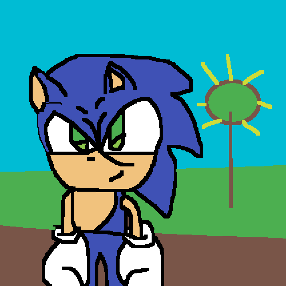 Pixilart - sonic by bubba-boi