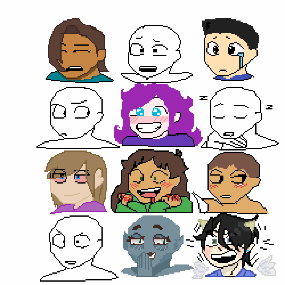 Editing FTGHJ - Free online pixel art drawing tool - Pixilart