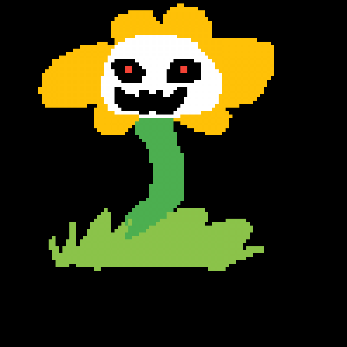 Pixilart - Flowey by rAnDOmUserName