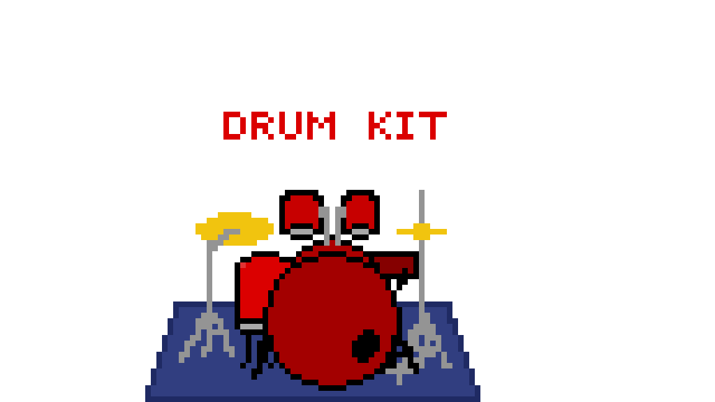 Pixilart - Drum Kit by Lucabot99