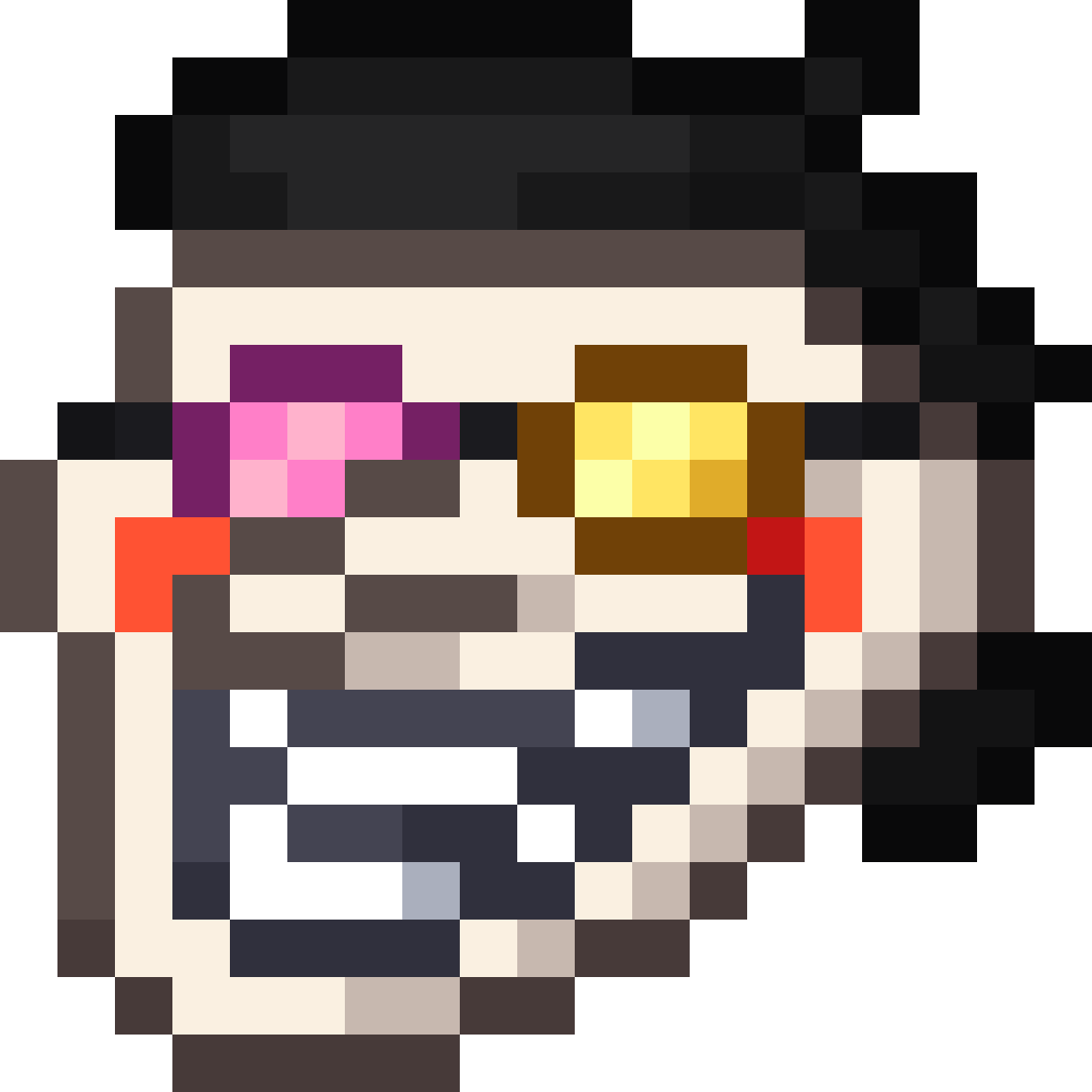 Pixilart - Spamton Trollface by Kotyarendj