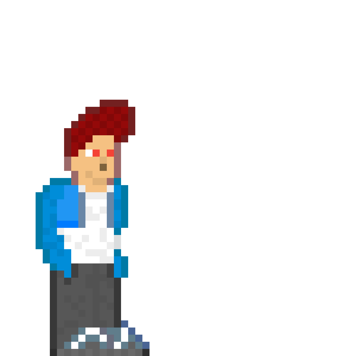 Editing Character Standing - Free online pixel art drawing tool - Pixilart