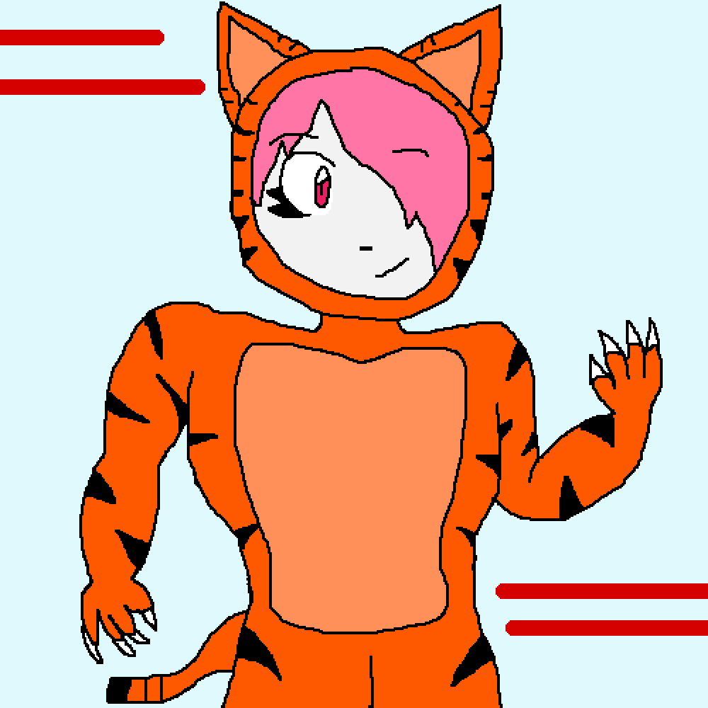 Pixilart - Tiger Vani by Zako