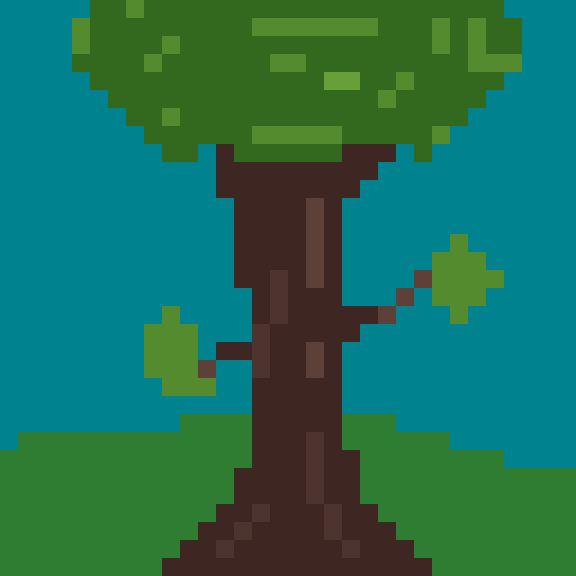 Pixilart - A tree by PIxPixARTArt