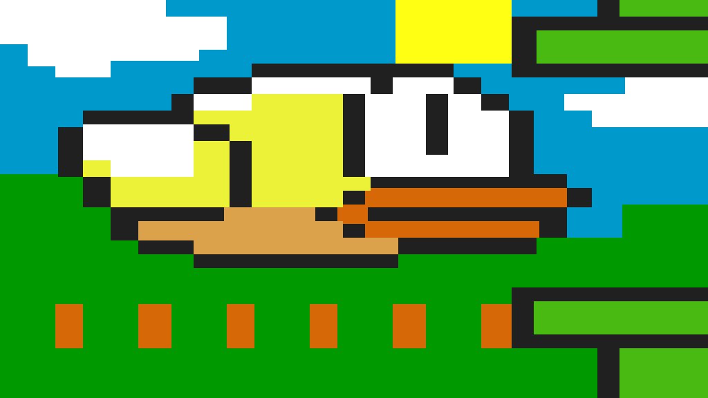Pixilart - flappy bird. by Alyssa