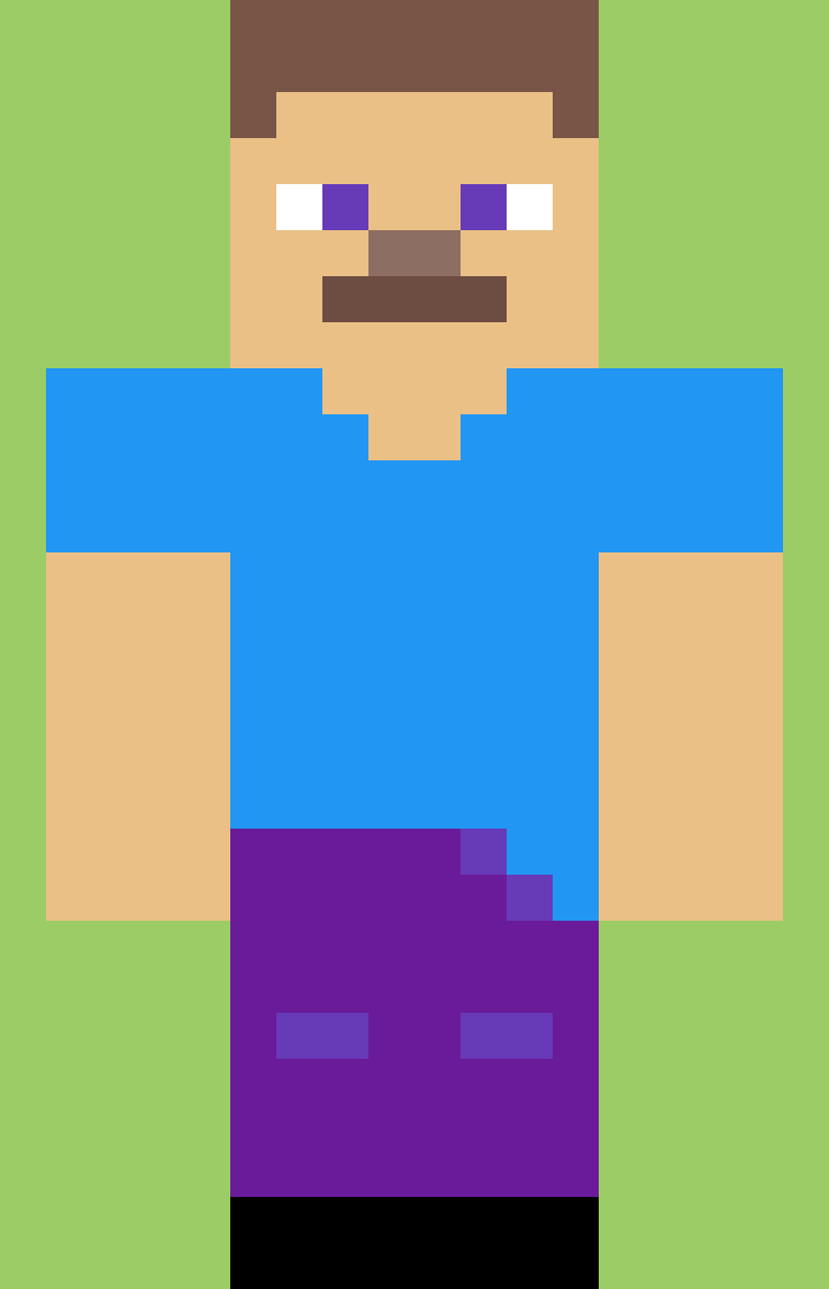 Pixilart - Steve Full Body (without by TeamAAA1