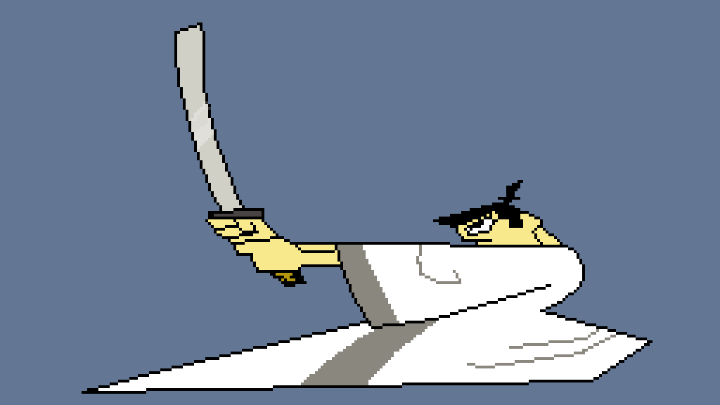 Pixilart - Samurai Jack by Romano-Cheese
