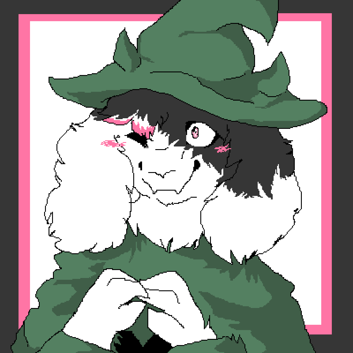 Pixilart - Ralsei the fluffy boi by Bradgers
