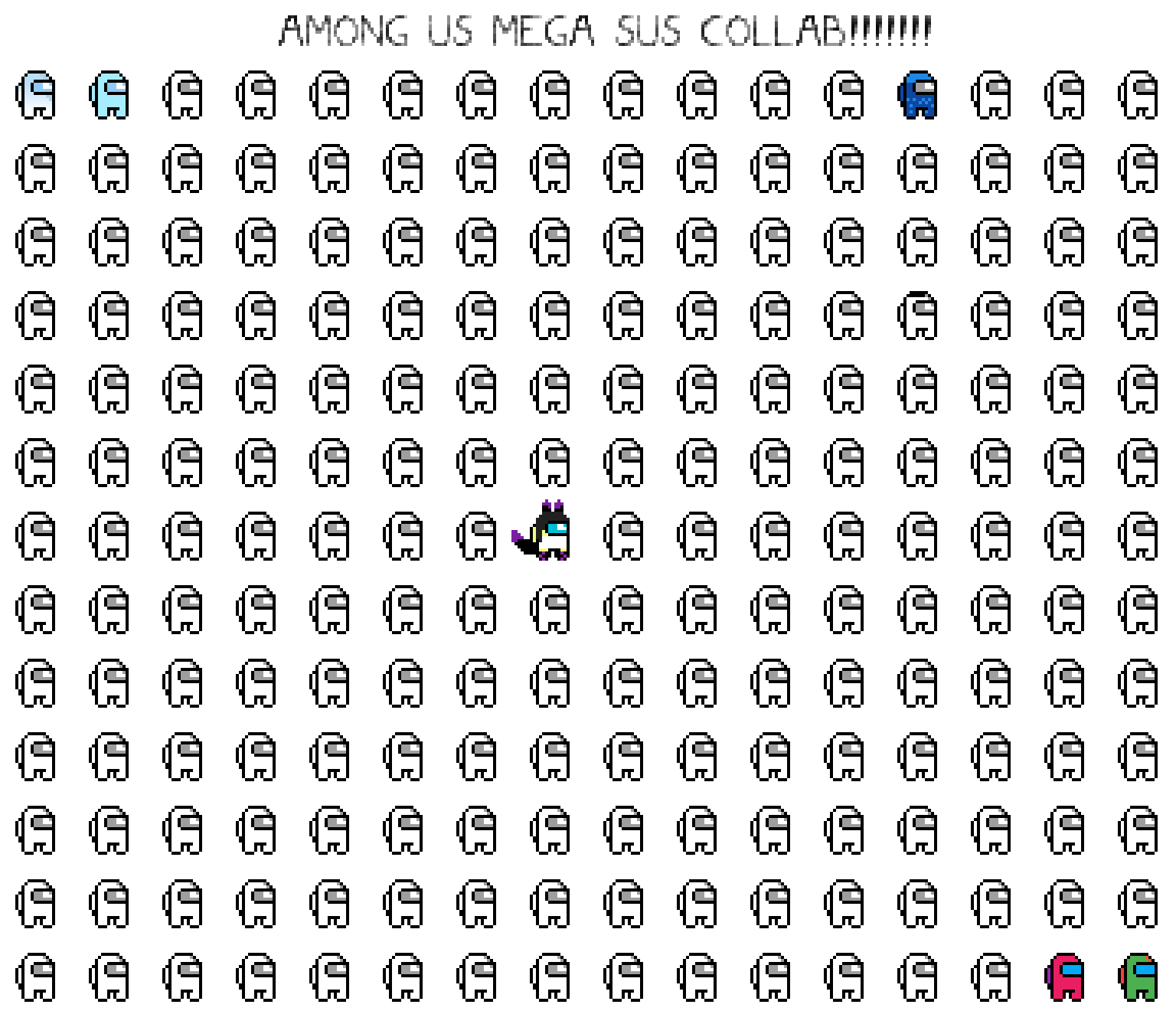 Pixilart - among us skin by GMBart11