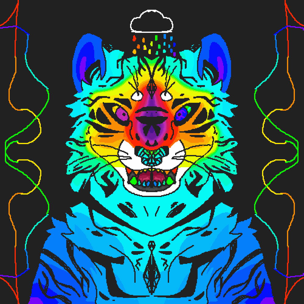 Pixilart - tiger lol by Lambert0514