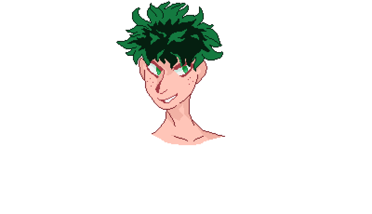 Pixilart - Midoriya - MHA Work In Progress by PastelPopsicles