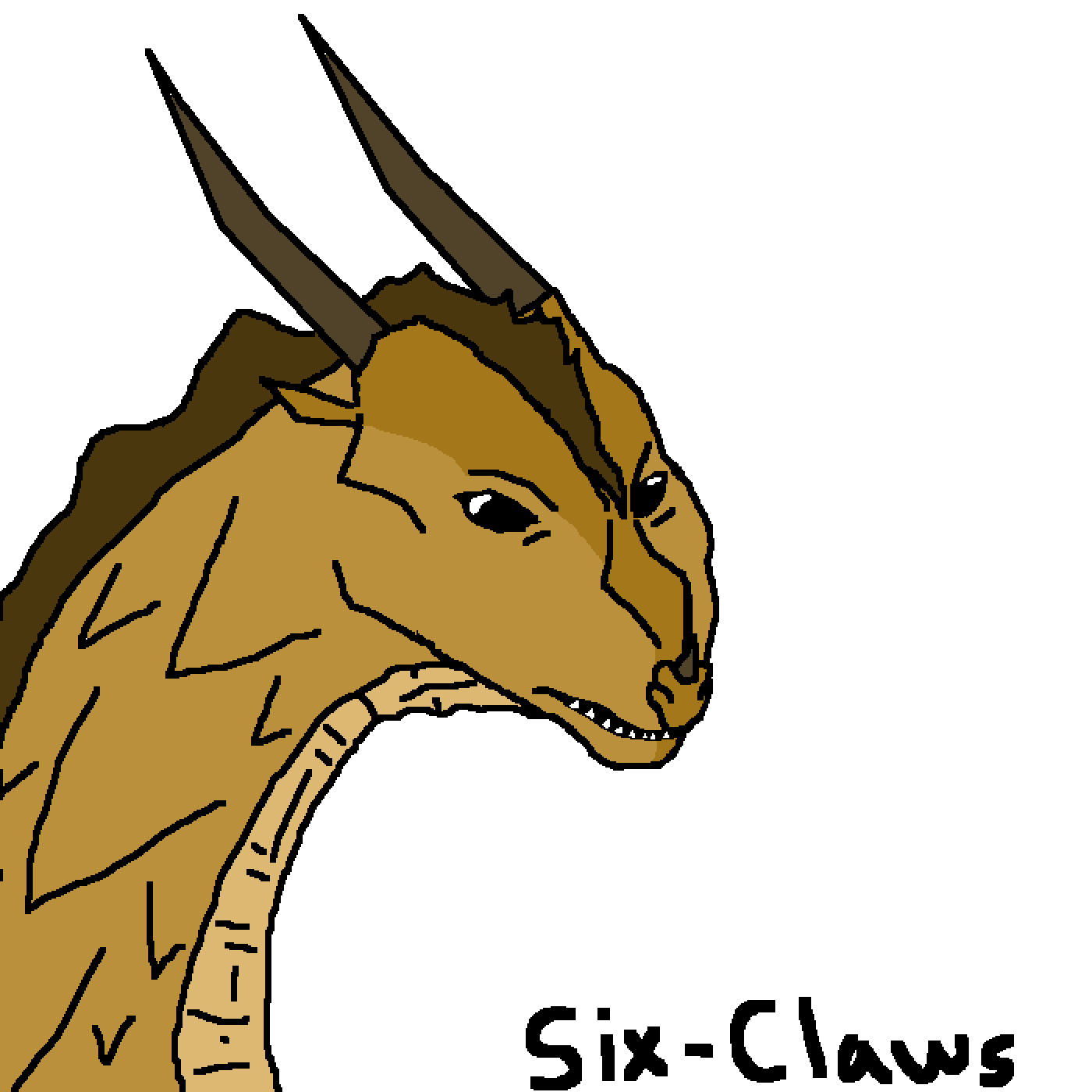 Pixilart - Six Claws the Sandwing by VwV