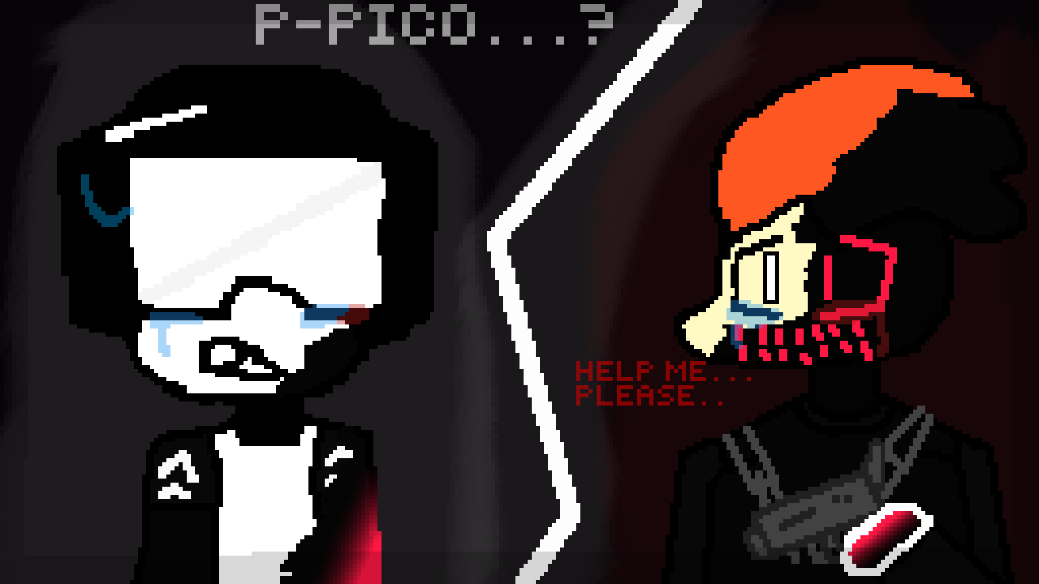 Pixilart - FNF Corruption mod by Alltale12