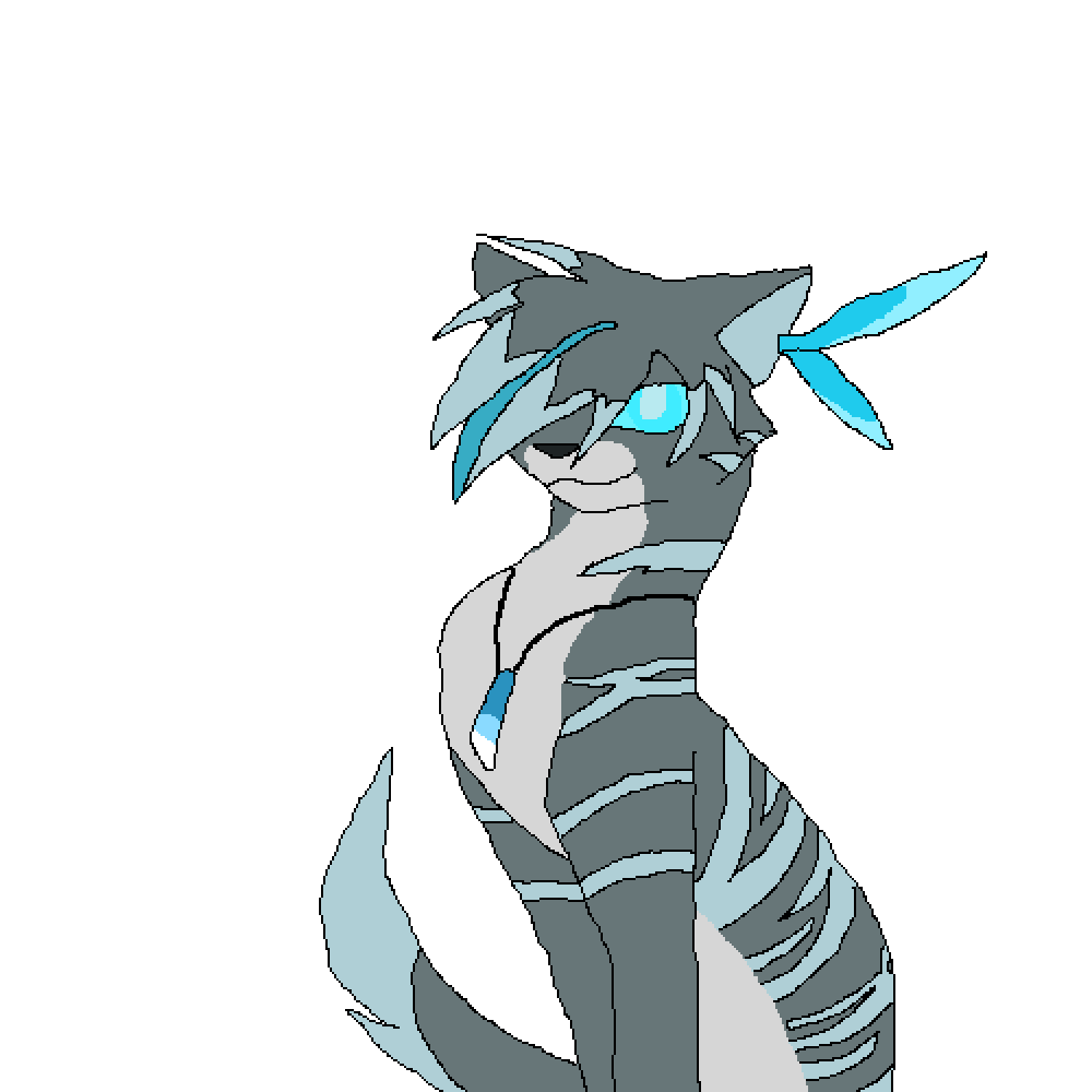 Pixilart - Happy Jayfeather by WarriorCats