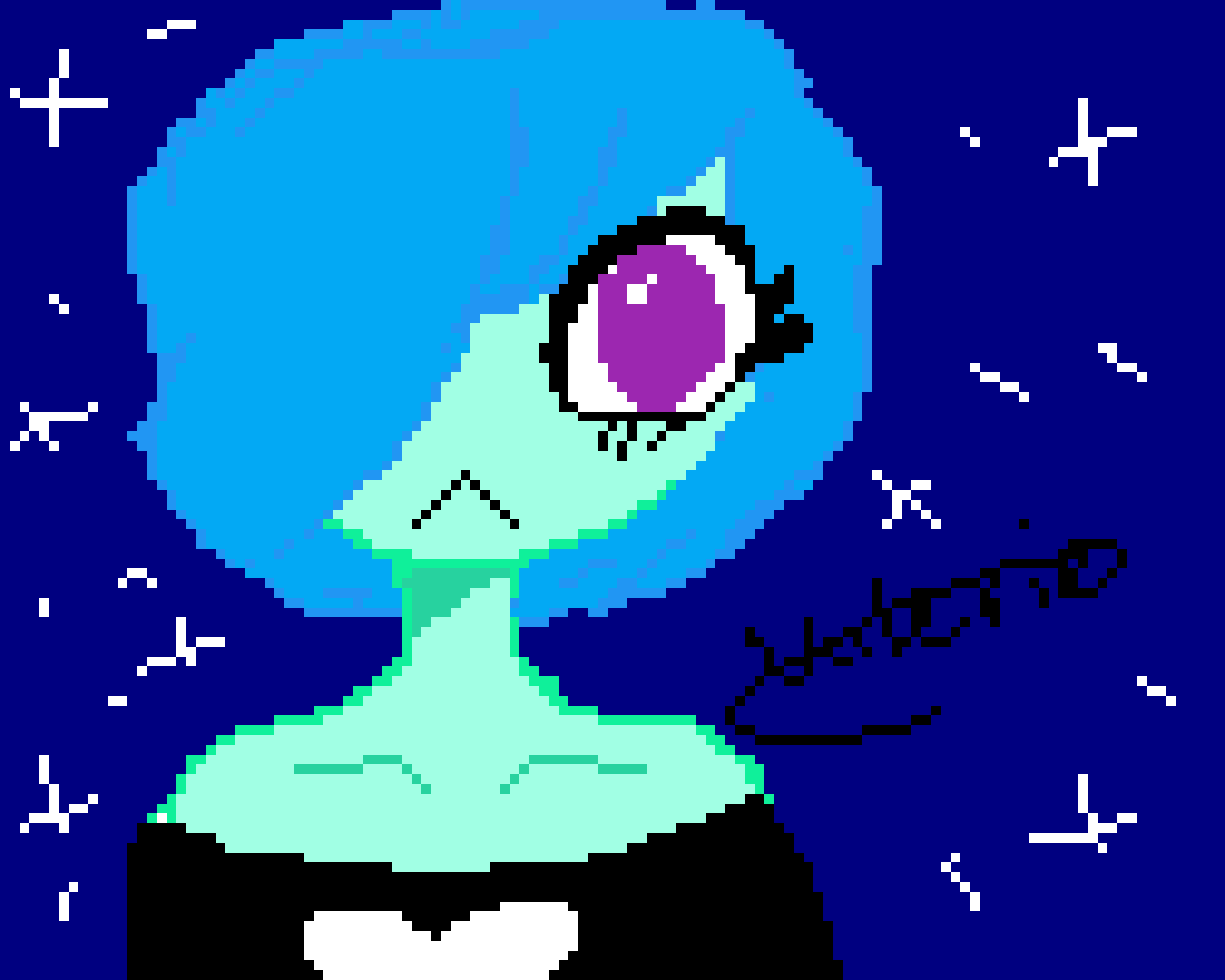 Editing Alien bab - Free online pixel art drawing tool - Pixilart