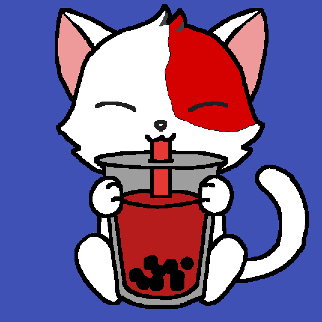 Pixilart - Todoroki as a cat by hearts4pen