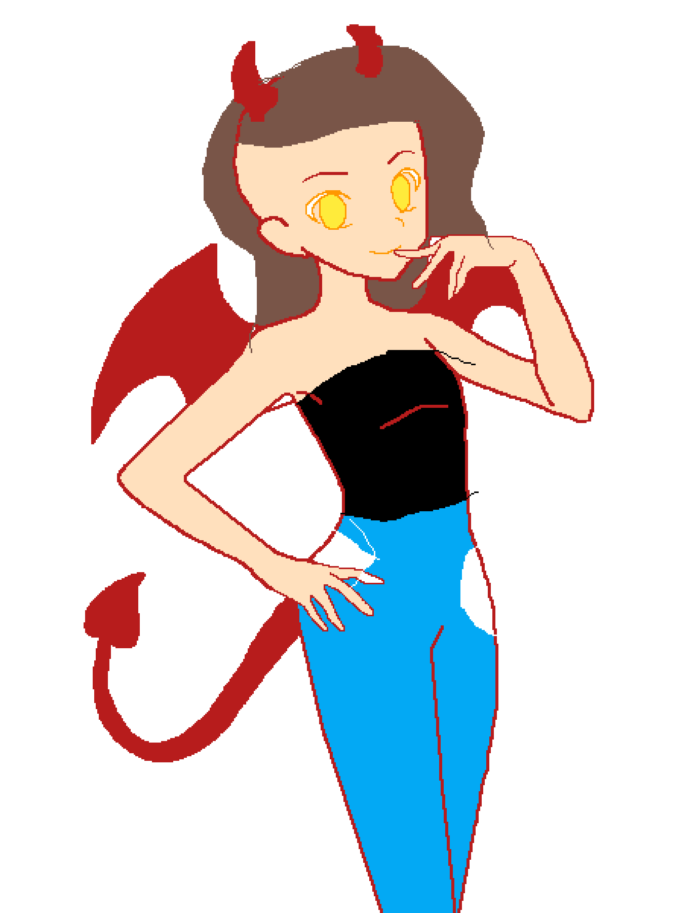 Pixilart - Devil 666 666 by Krr