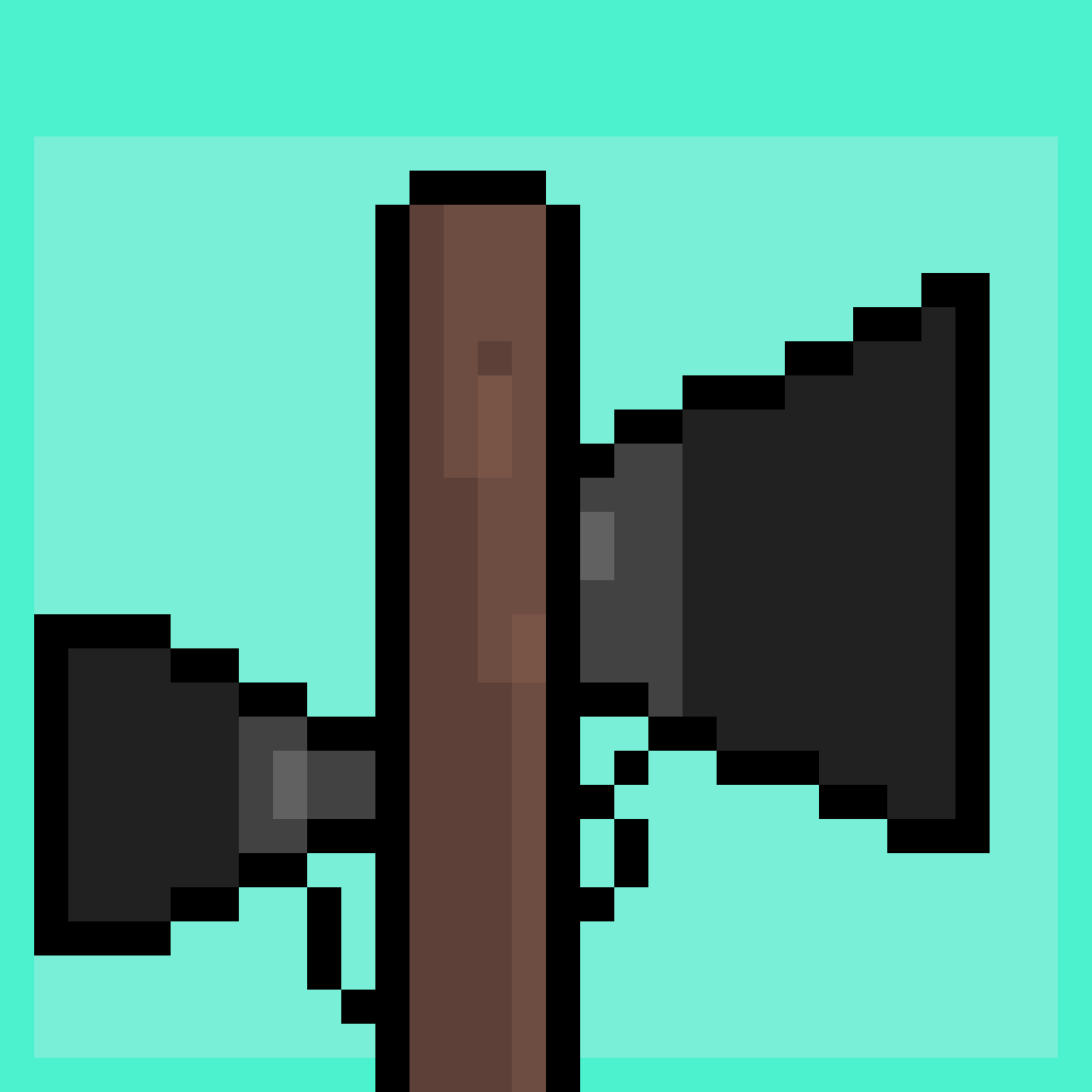 Pixilart - Siren head hides on trees by blue-blue