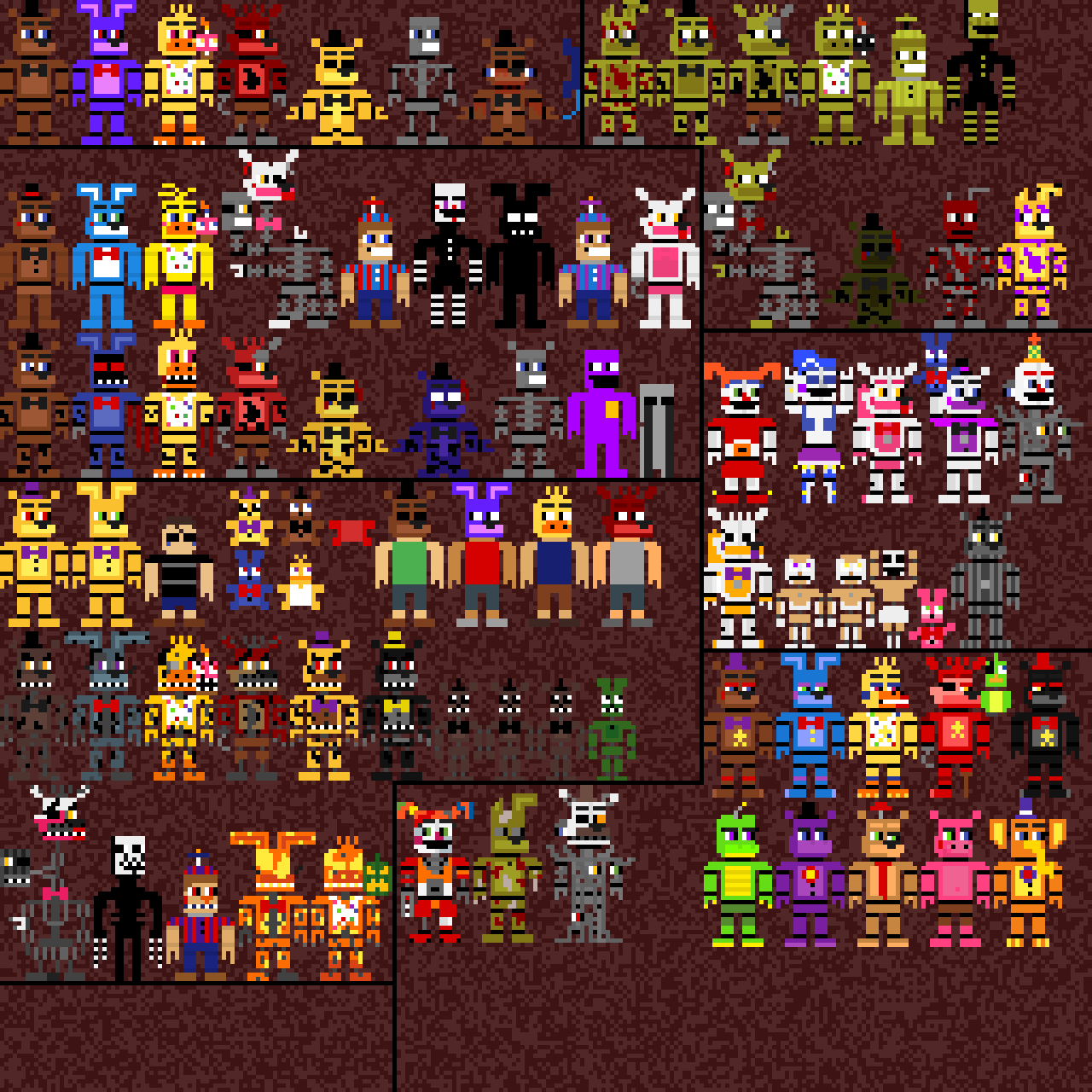 Pixilart - FNAF PIXELS still wip by creplbum