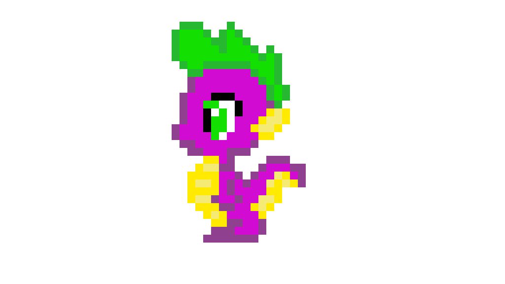 Pixilart - Spike by larasoaresperes