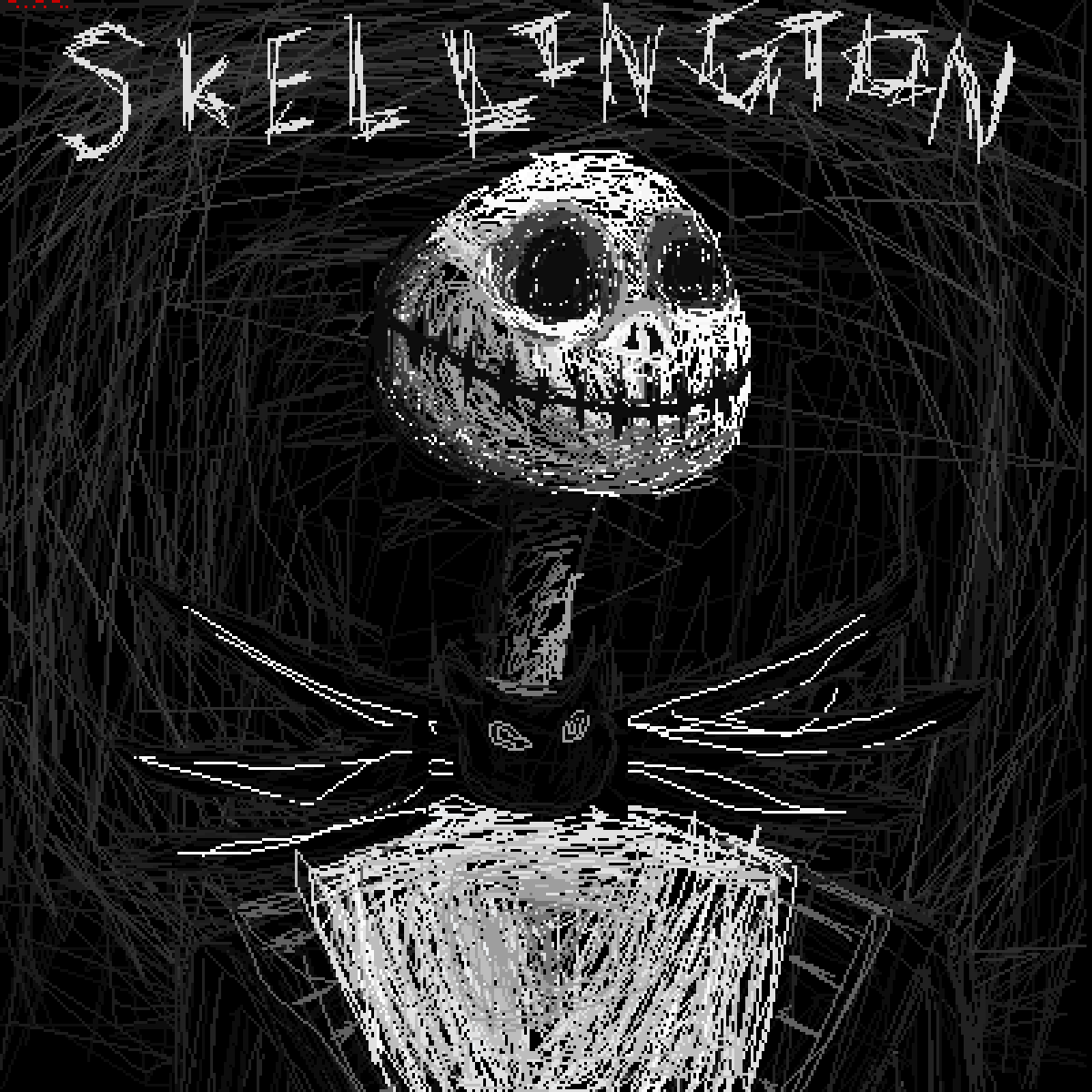 Pixilart - Skellington by DraconicWench