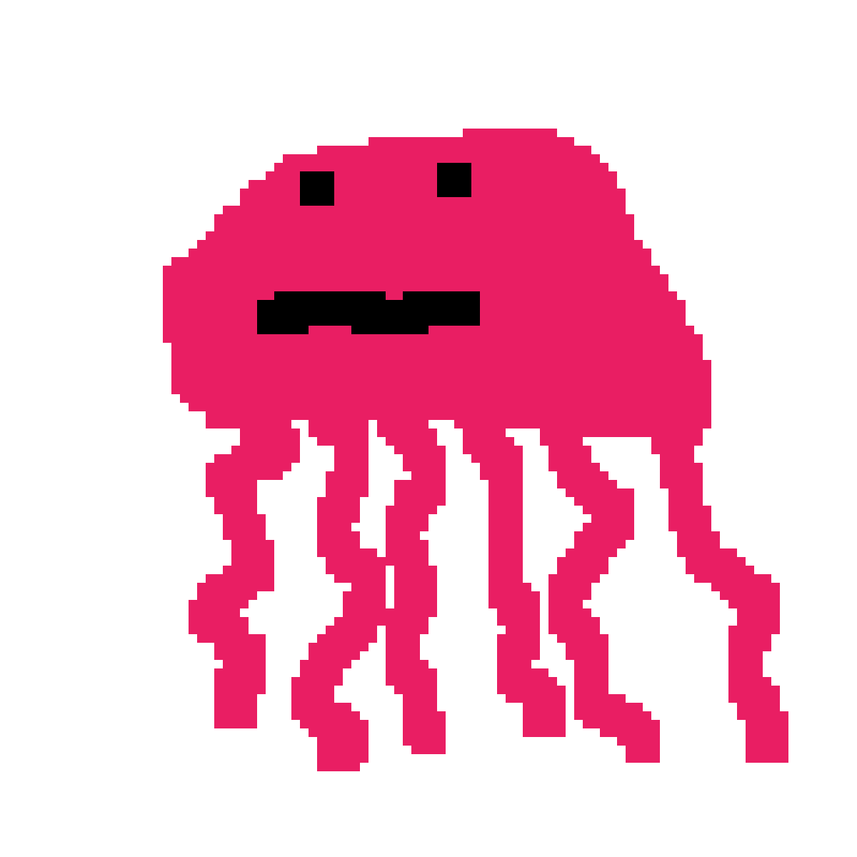 Editing evil jellyfish - Free online pixel art drawing tool - Pixilart