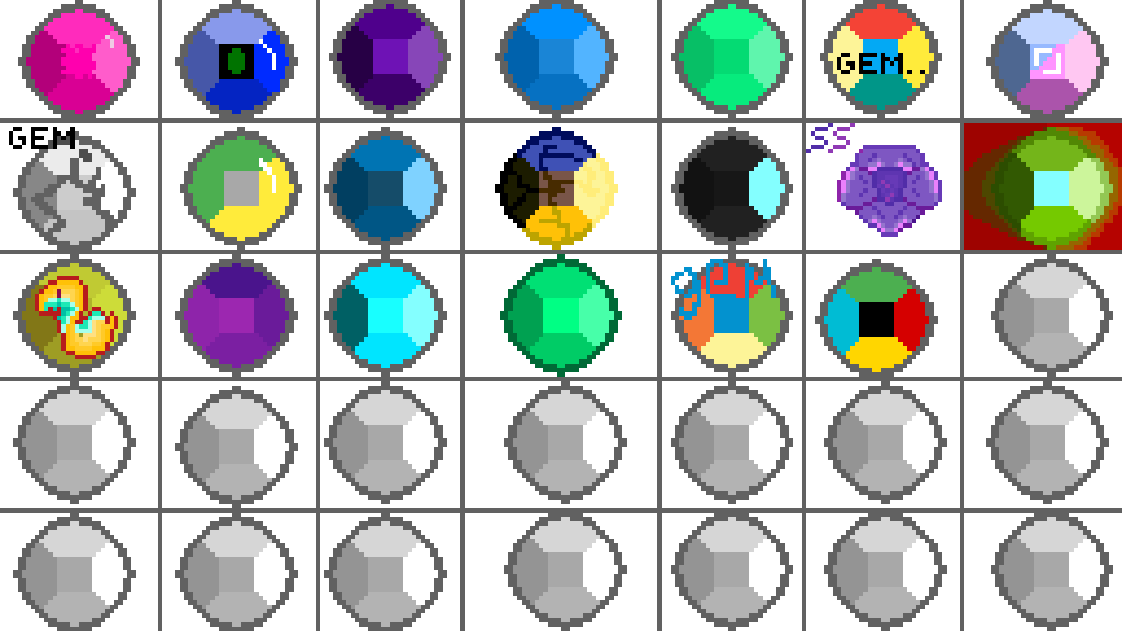 Editing Make your own gem - Free online pixel art drawing tool - Pixilart