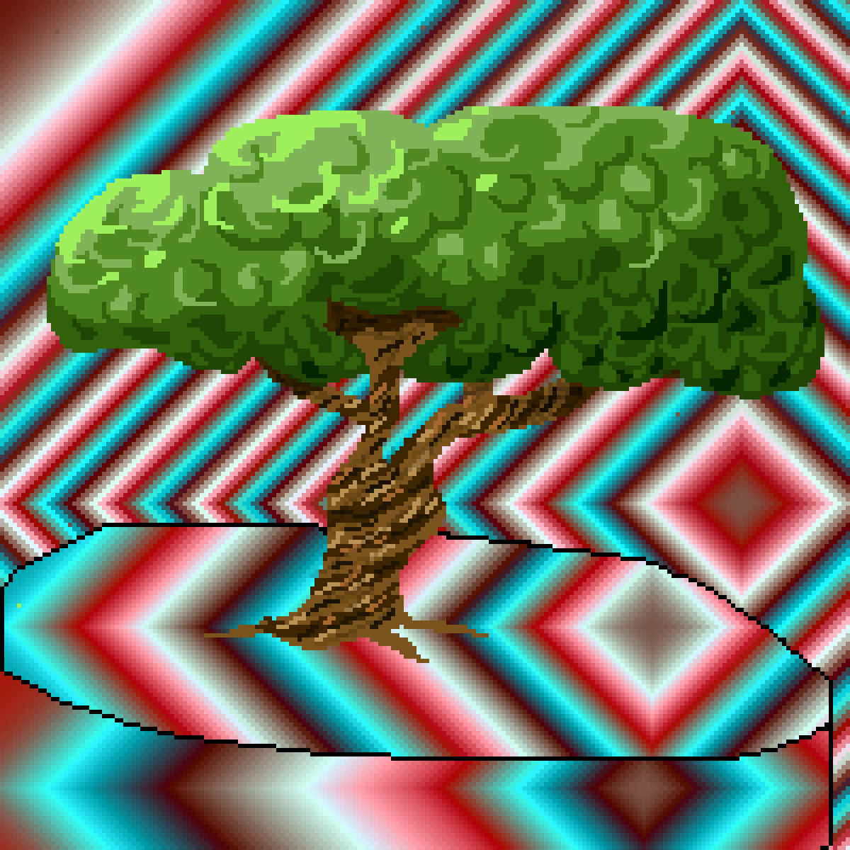 Pixilart - Illusioned bonsaid pot w/ tree by Sub2JtPwayzYT