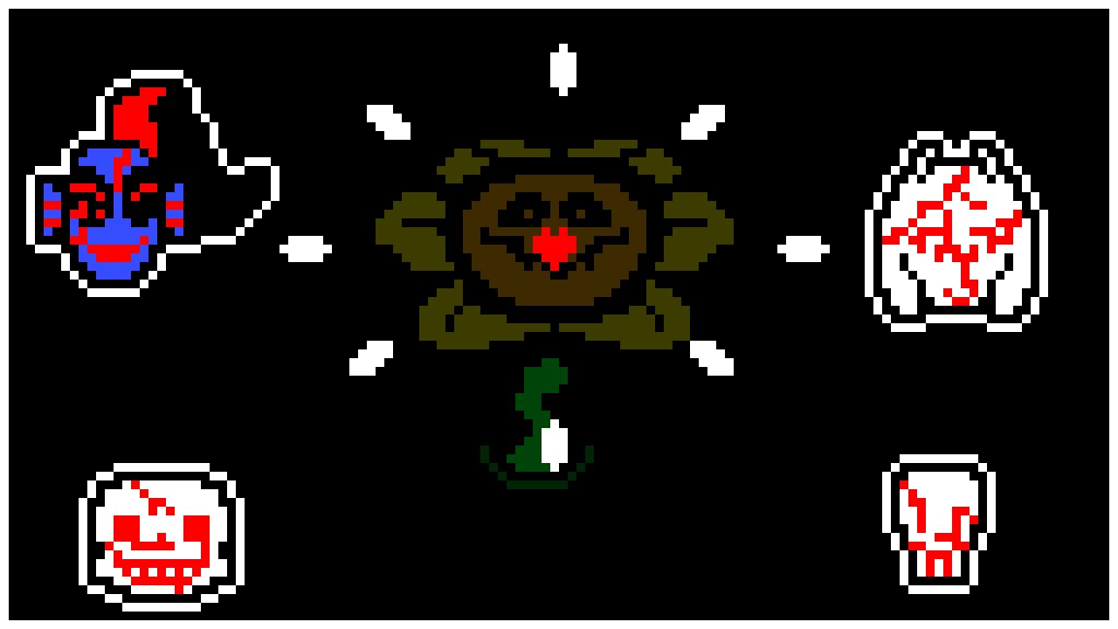 Pixilart - When Flowey gets you after genocide by Priswall