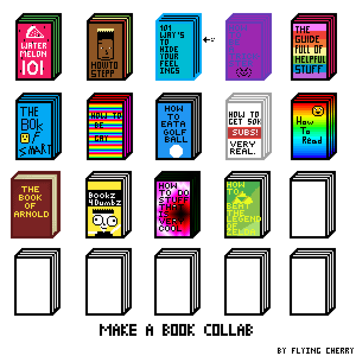Pixilart - book colab by Cheezethecat