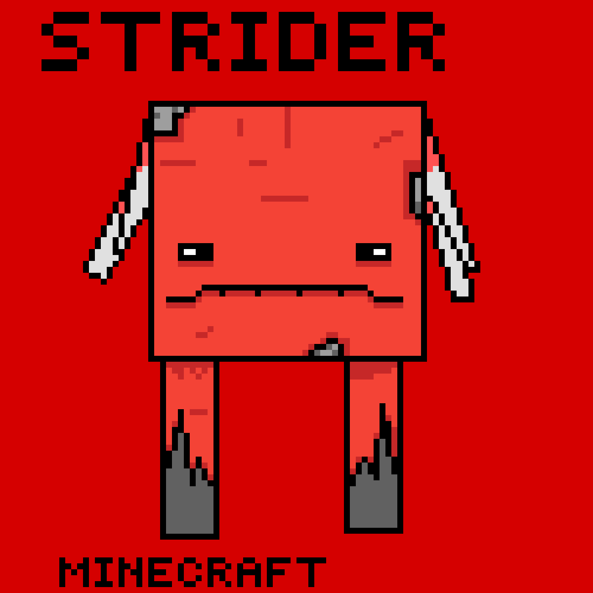 Strider Creepypasta Minecraft