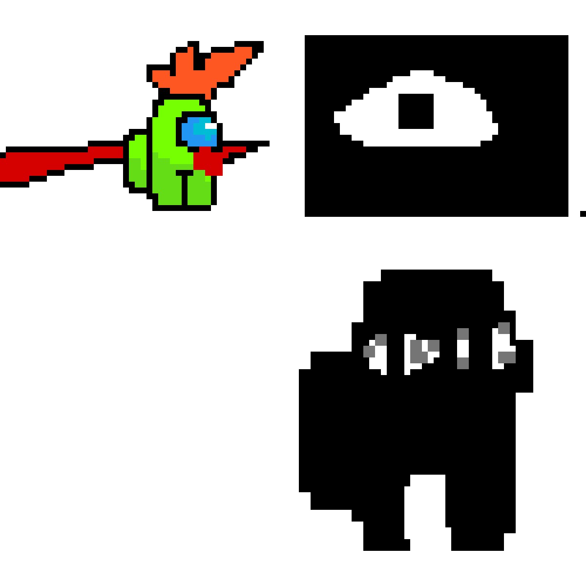 Pixilart - Among Us bob mod showcase by Nermina-Gagula