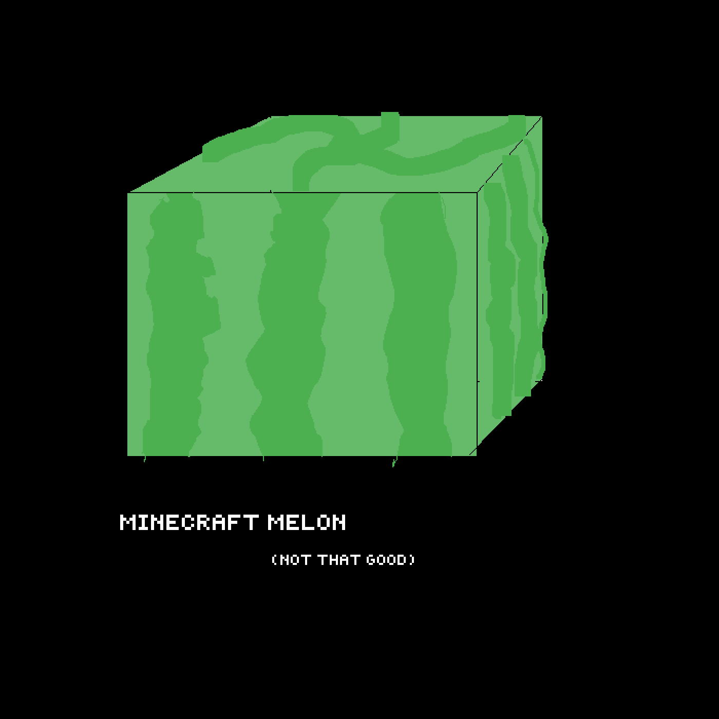 Pixilart - minecraft melon by ThaliaGrace3445
