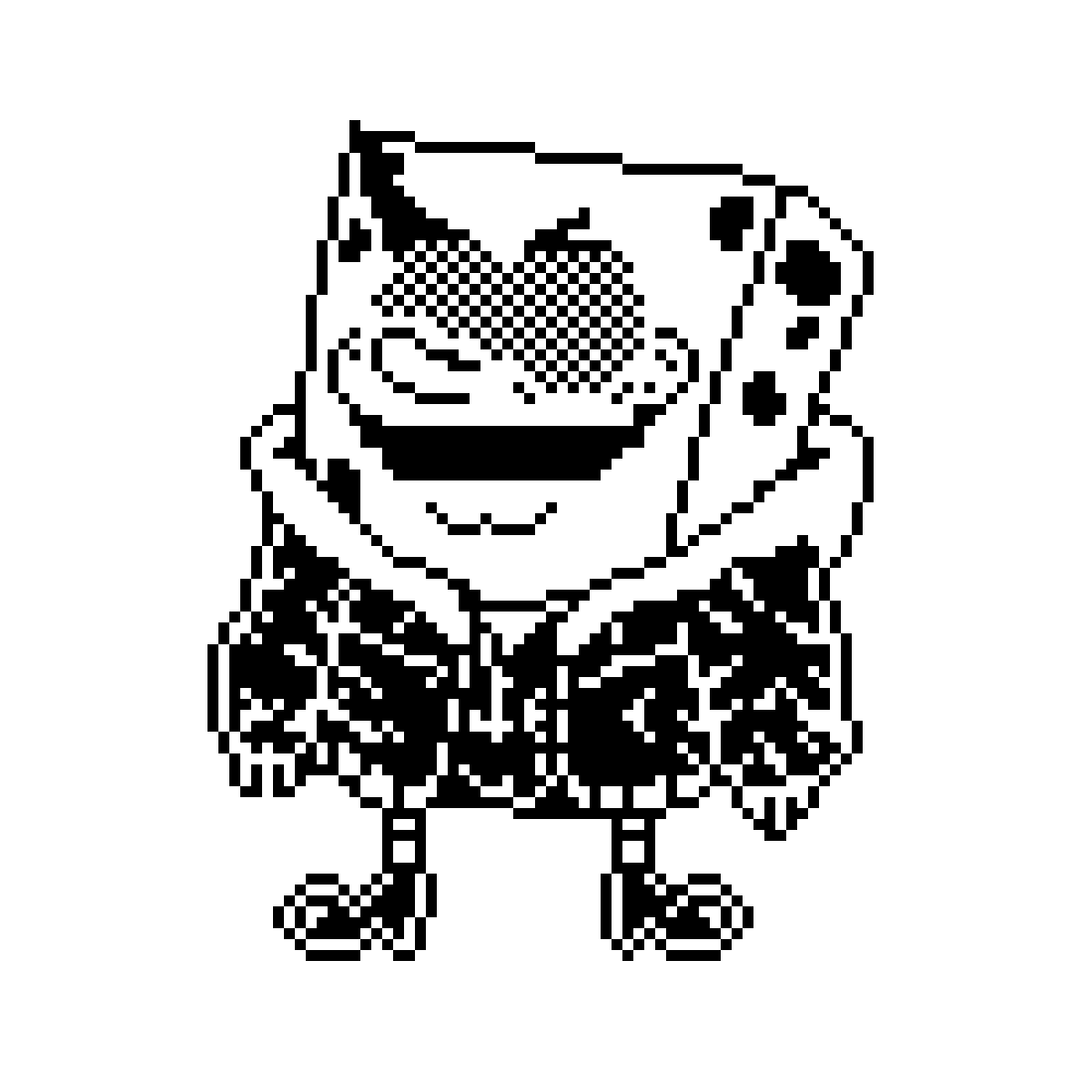 Editing spongebob - Free online pixel art drawing tool - Pixilart