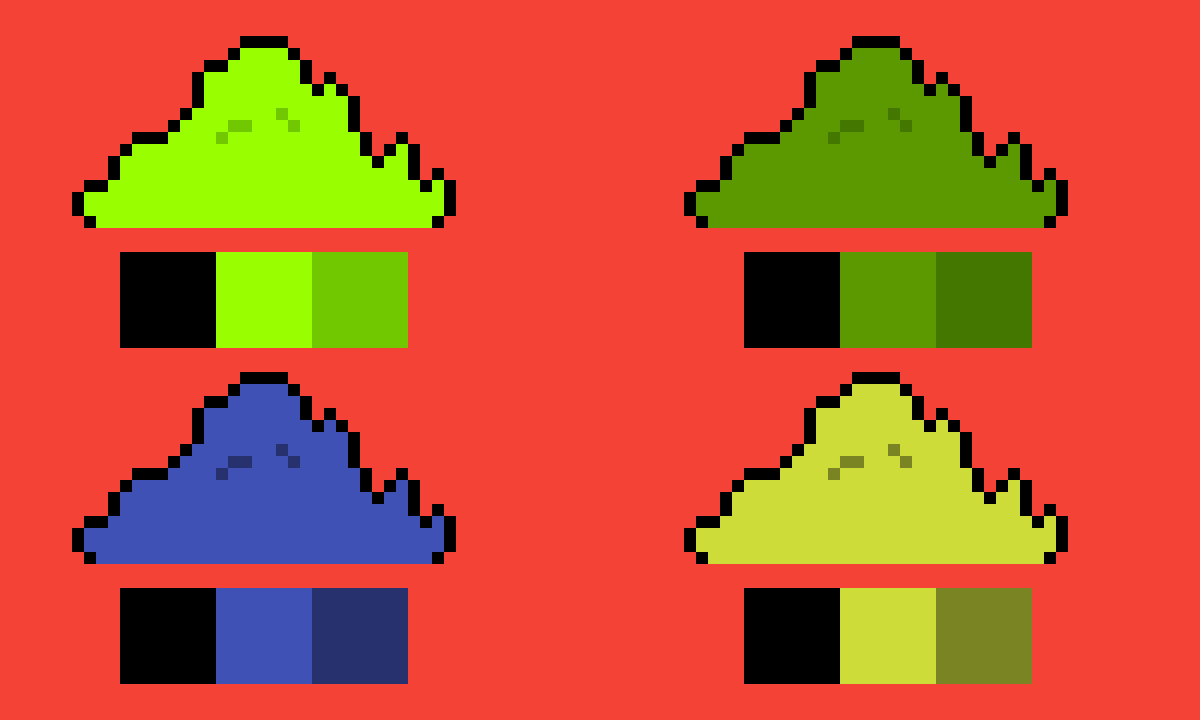 Pixilart - Mario Bush Pallet Swap by KOMBATENT