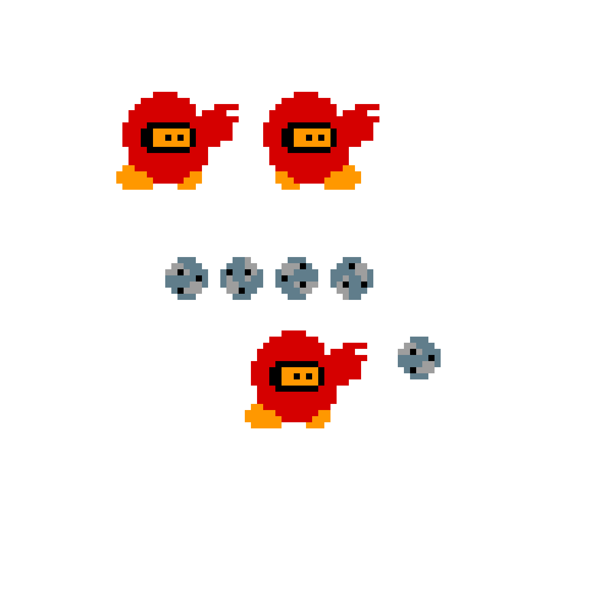 Pixilart - Huckit Crab NES by ColinthePurpBro