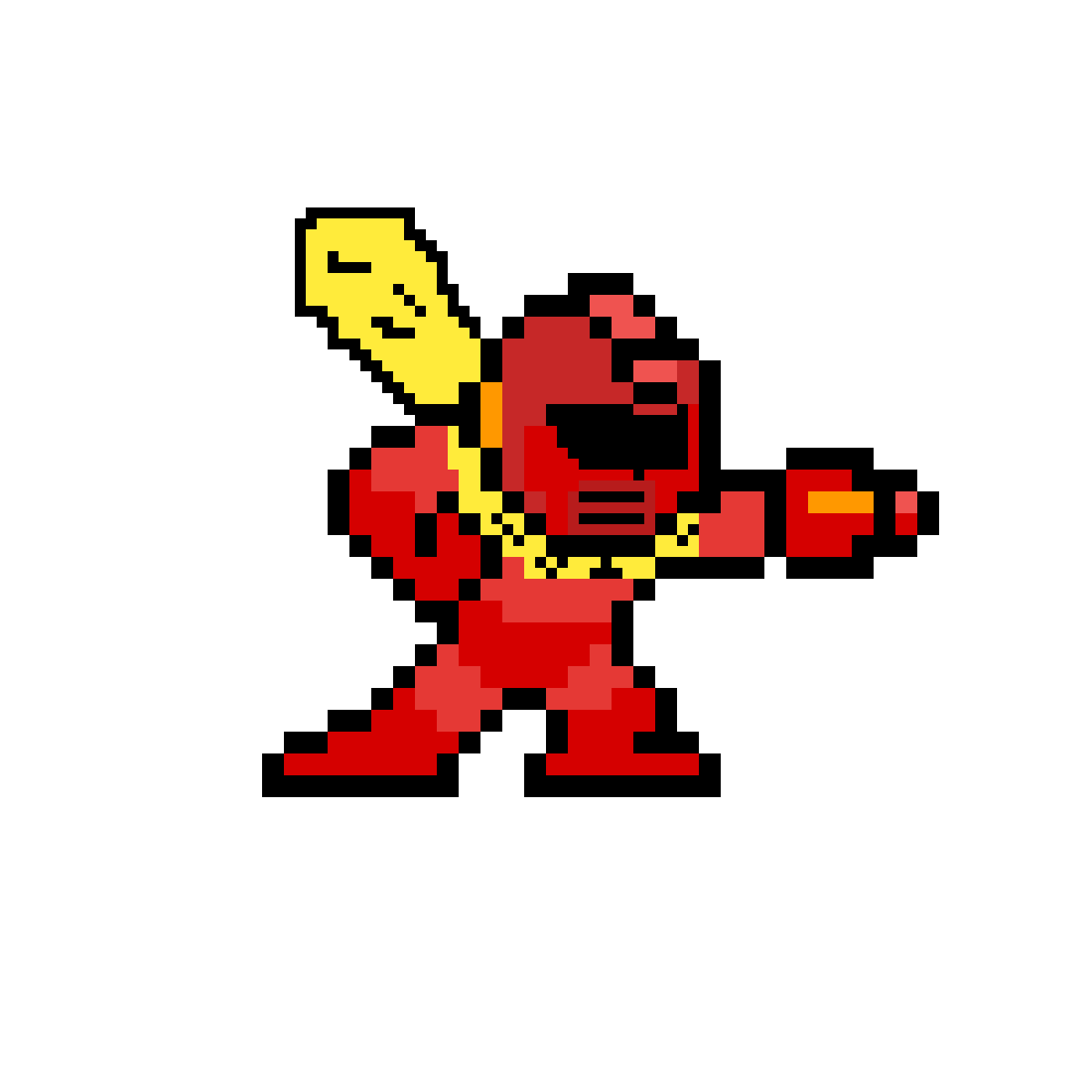 Pixilart - Proto Man by Metal-Man