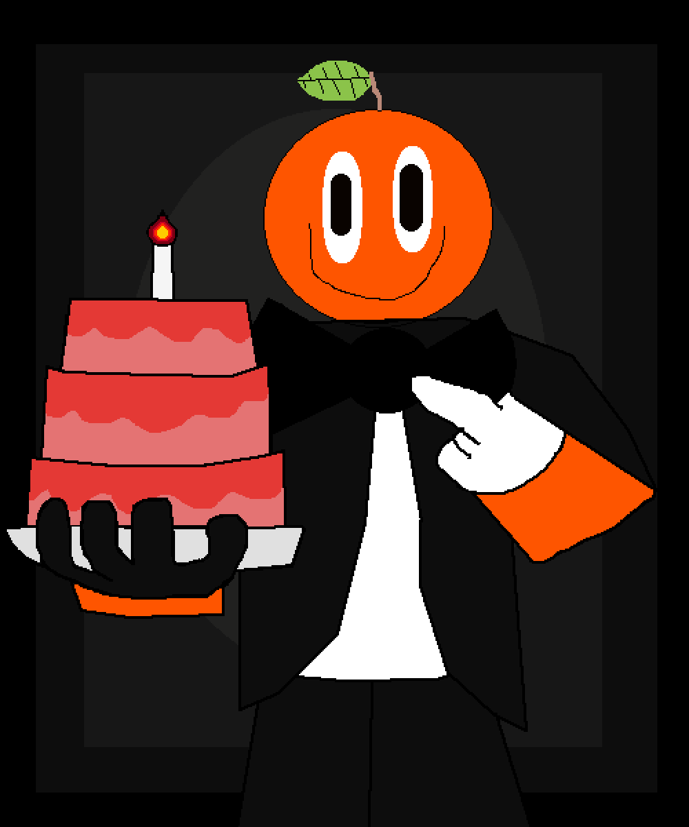 Pixilart - mr orange by higuyshowareyou