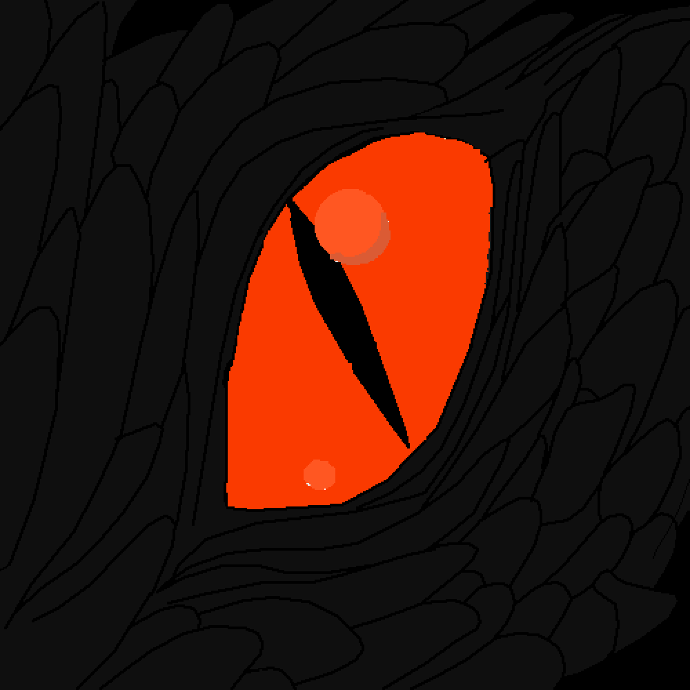Editing the eye of sauron - Free online pixel art drawing tool - Pixilart