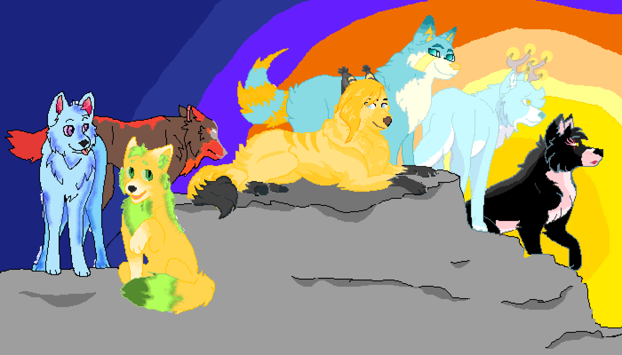 Pixilart - FINALLY DONE by Shadowpaw