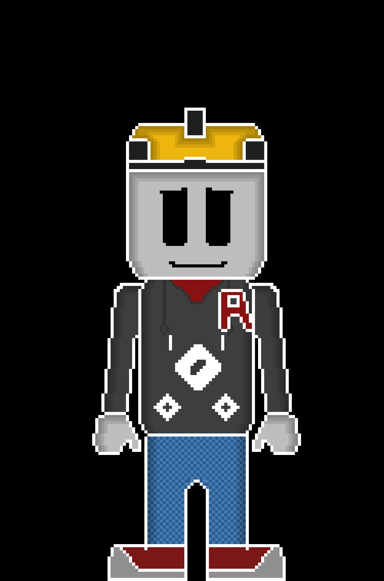 Pixilart - builderman by Titular