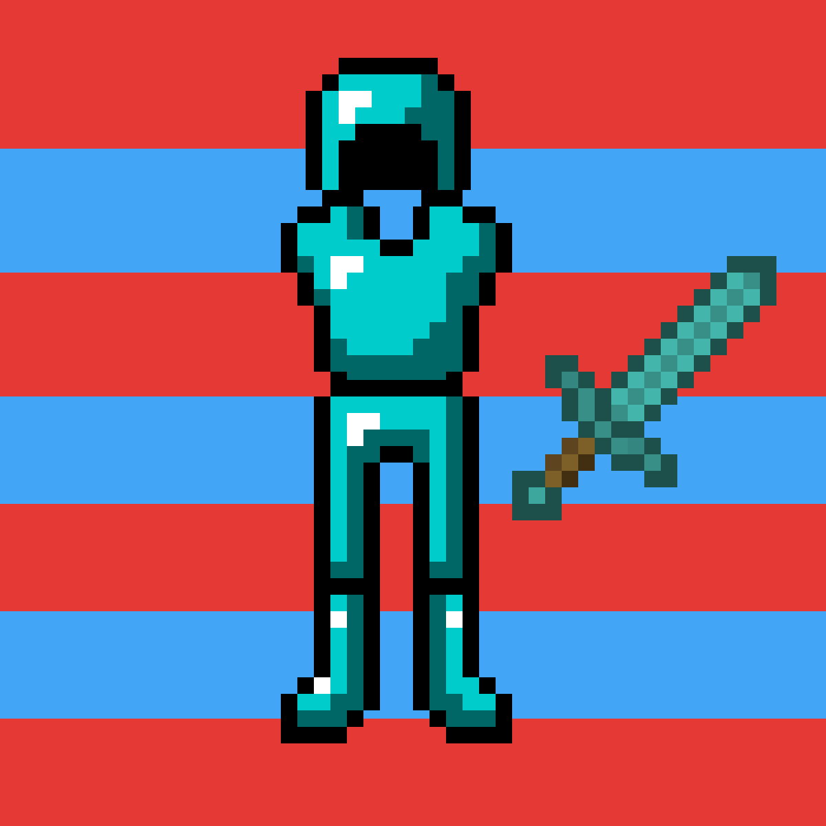 Pixilart - minecraft armor!! Get ready to battle!!! by likemyartplease