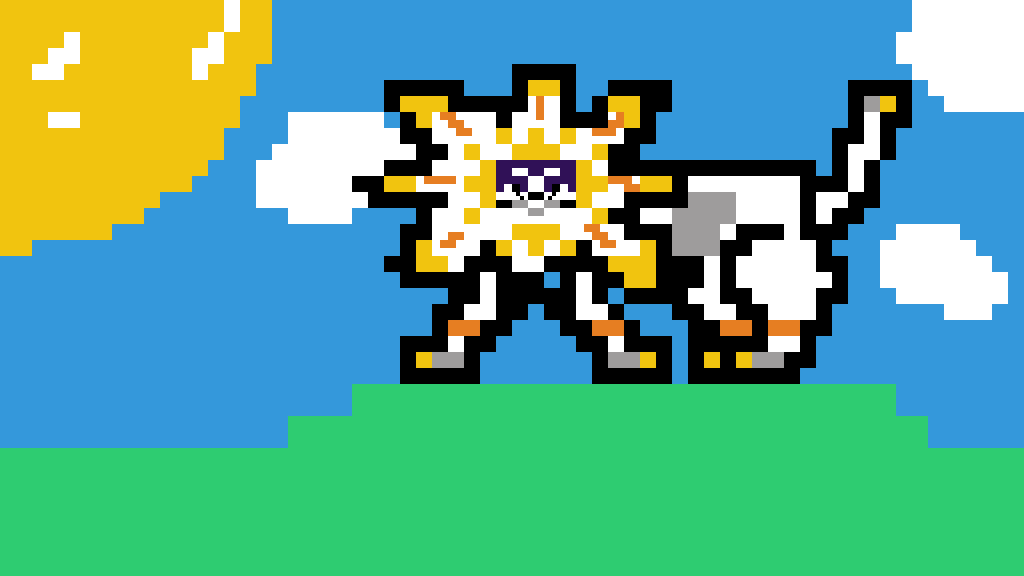 Pixilart - Pokemon Sun by TheUglySquid