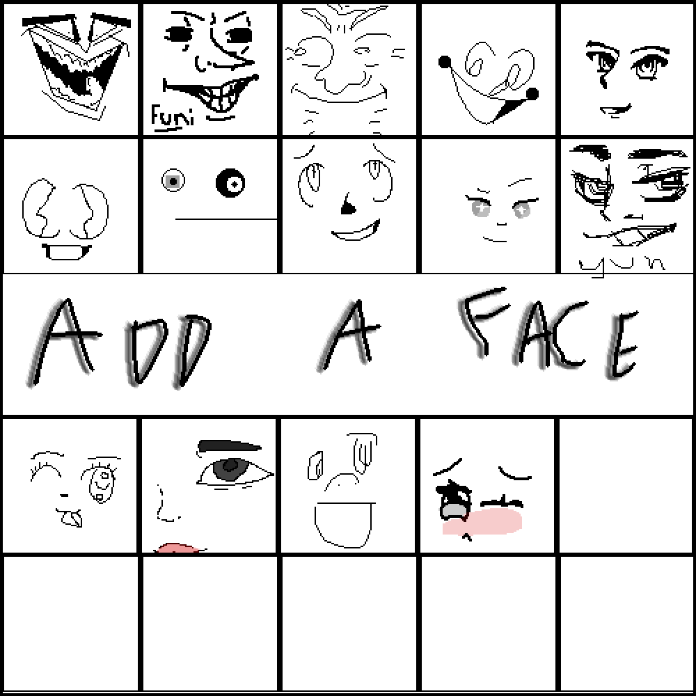 Pixilart - random face by Justcool