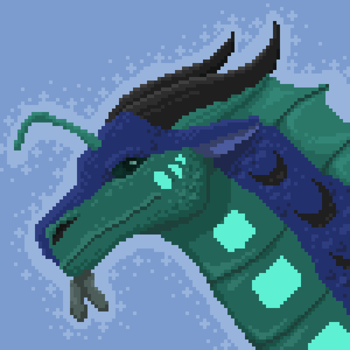 Pixilart - Angler Portrait Gif by Keagakinz