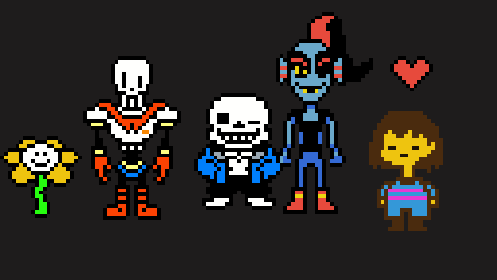 Pixilart - Undertale improved Gif by Friskyfan