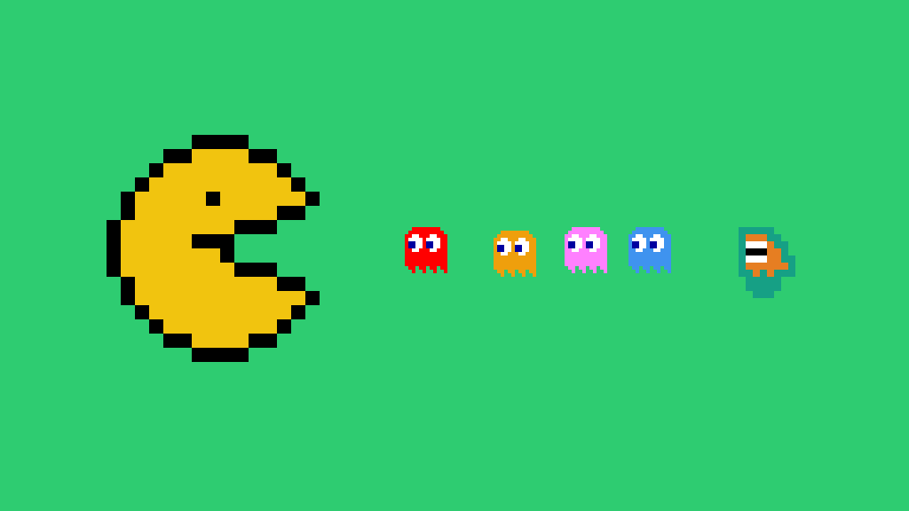 Editing pacman - Free online pixel art drawing tool - Pixilart