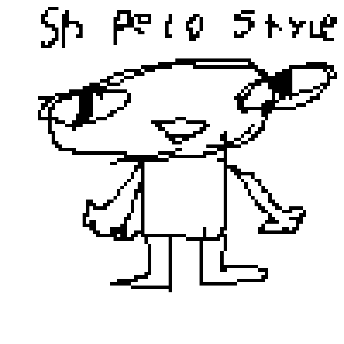 Pixilart - Sr Pelo Style Challenge by AmesomezGamerz2